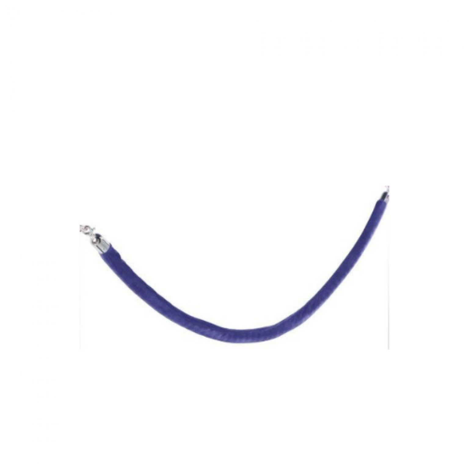 Blue Velvet Stanchion Rope - Atlanta Party Rentals
