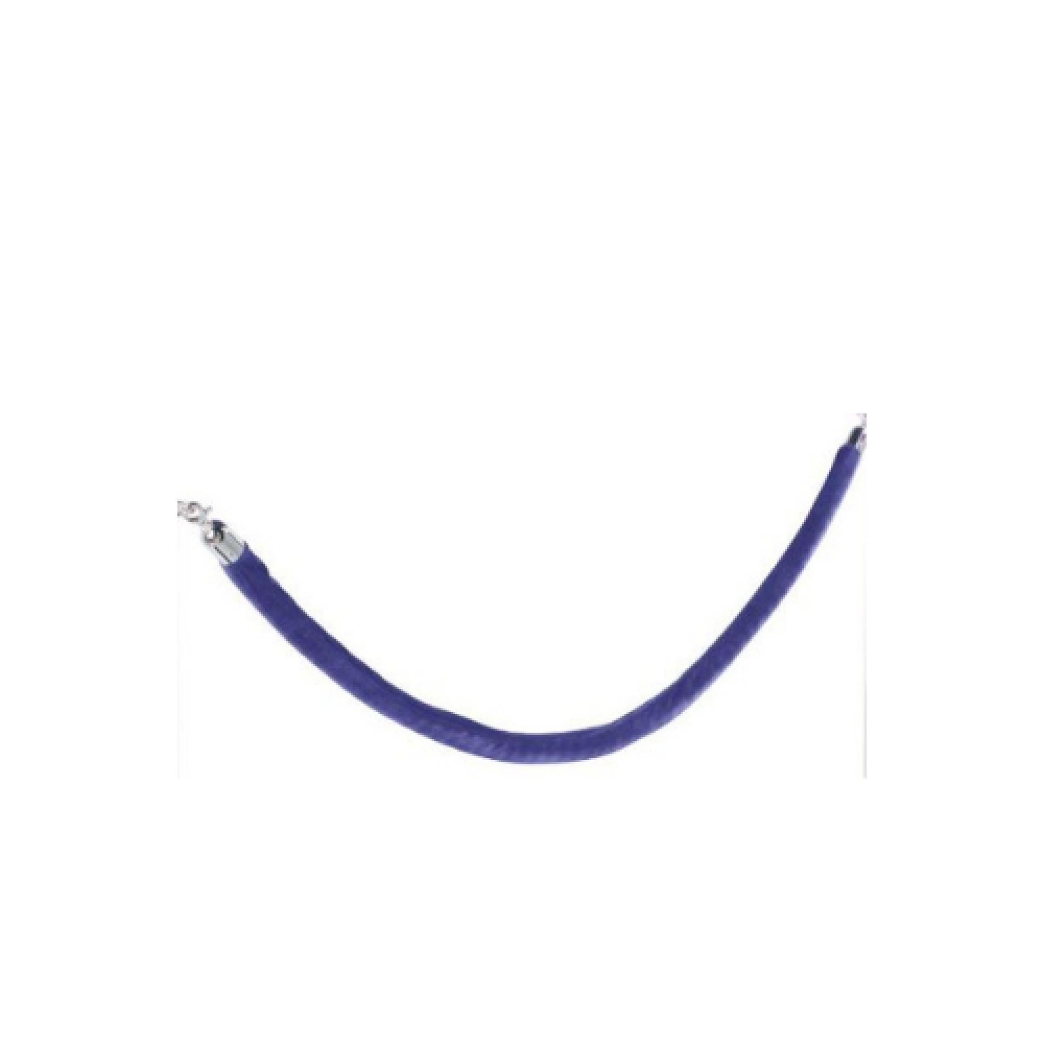 Blue Velvet Stanchion Rope - Atlanta Party Rentals